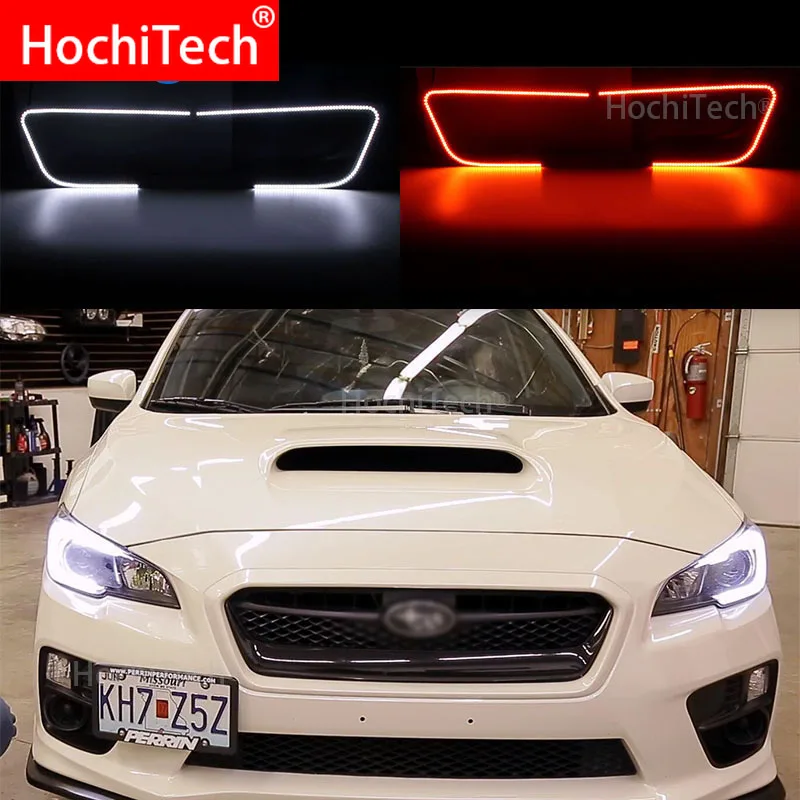 For Subaru WRX/STI 2015 2018 LED Daytime Running Light Yellow Turn ...