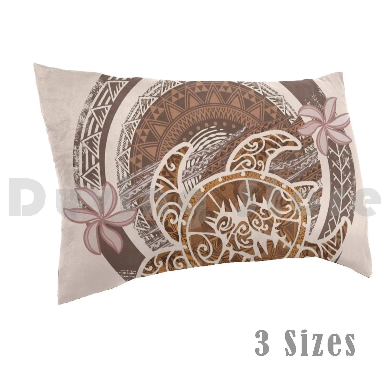 Vintage-Circular-Samoan-Turtle-Dive-Pillow-Case-Printed-35x50-Turtle ...