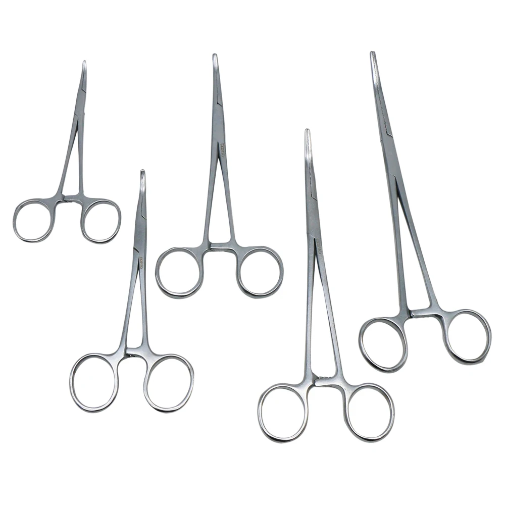 Stainless Steel Hemostatic Clamp Arterial Forceps Surgical Forceps Pet ...