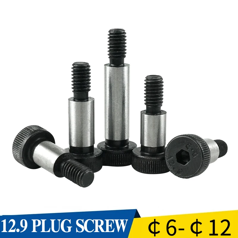 Vis à tête hexagonale en acier allié M5 M6, 5 pièces, qualité 12.9, roulements à rouleaux de ...