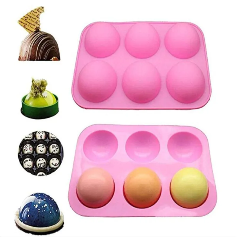 Semi-Sphere-Silicone-Baking-Mold-for-Baking-3D-Bakeware-Chocolate-Half ...