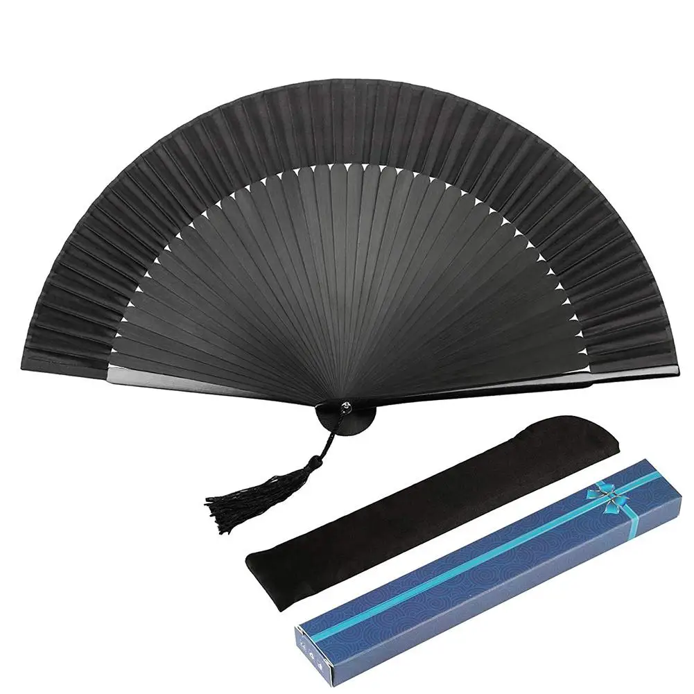 Bamboo-Chinese-Silk-FashionJapan-Style-Hand-Fans-Popular-Fan-Handheld ...