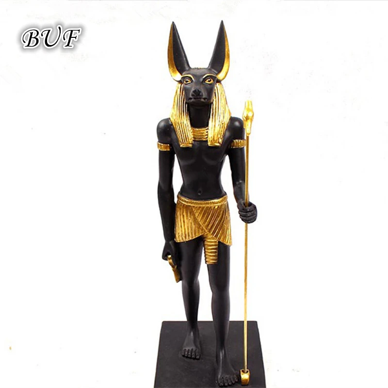Ancient Egypt Mythology Figure Grim Reaper Anubis Decor Statue Home ...