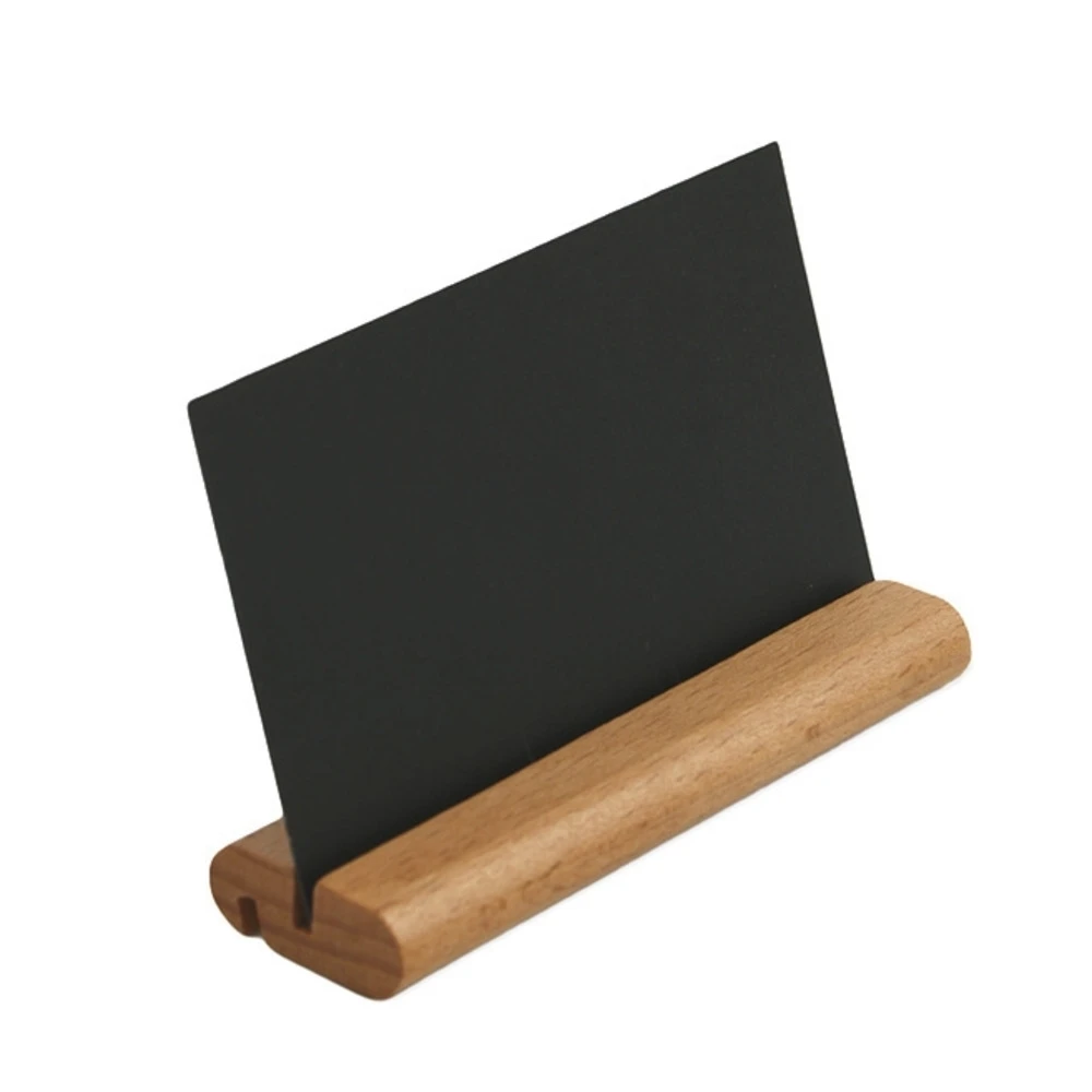 Wooden Table Card Sign Stand | Wooden Blackboard Chalkboard - Wooden ...