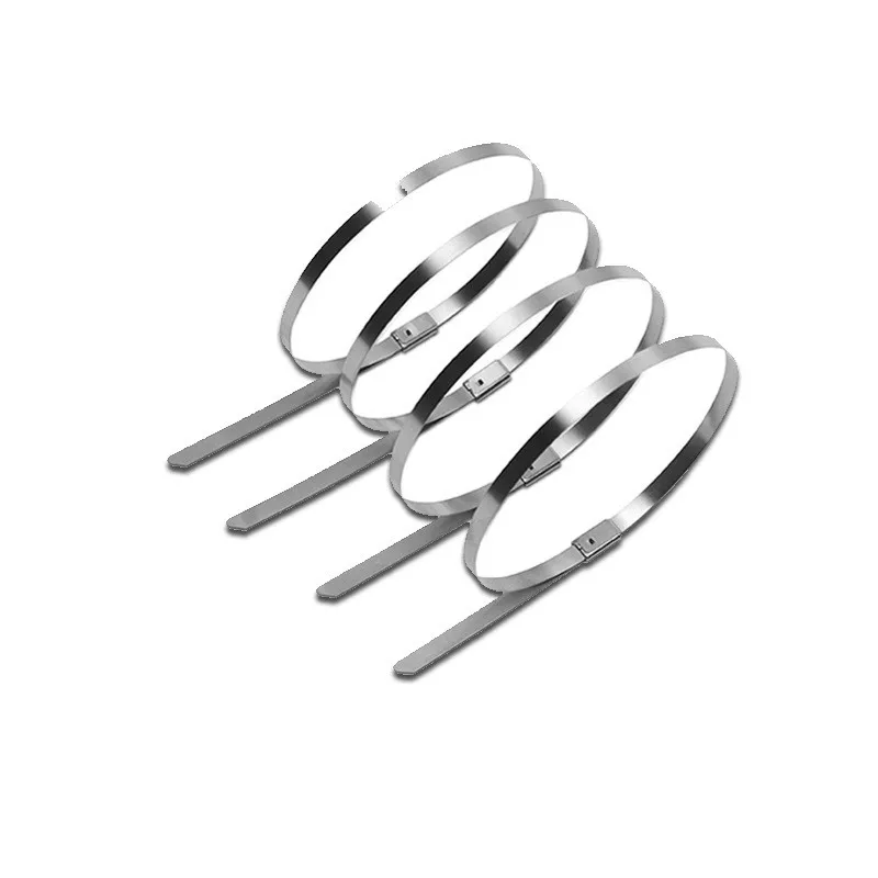 Bridas de acero inoxidable para cables, bridas de bloqueo multiusos ...