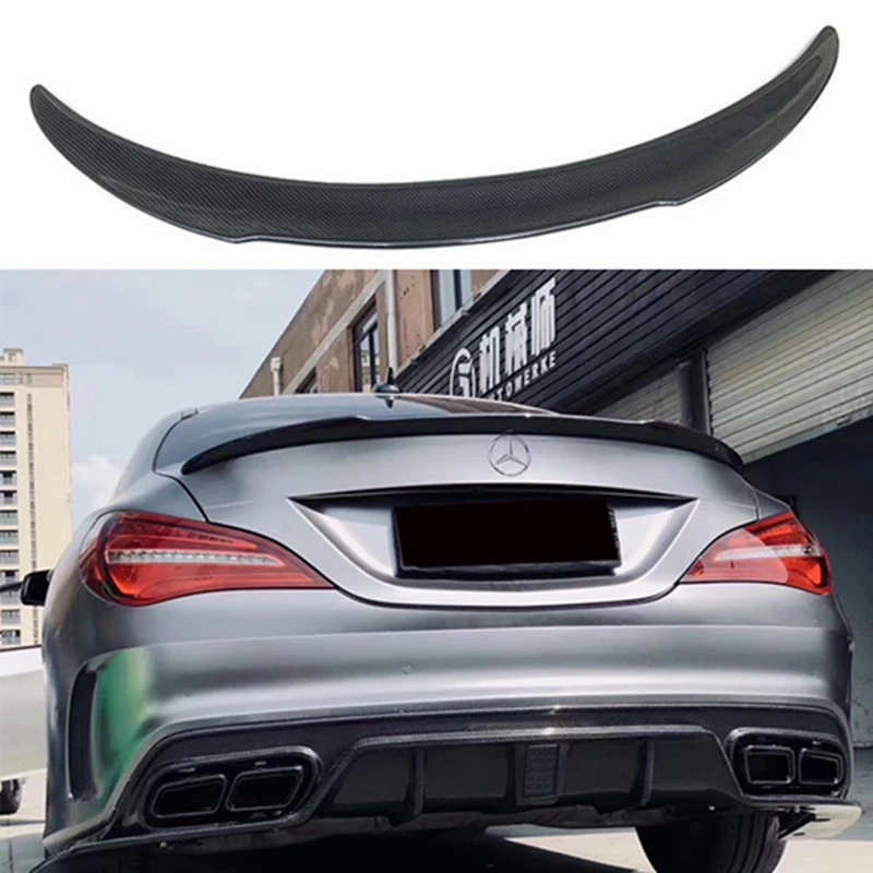 For Mercedes CLA W117 AMG Carbon Spoiler FD Style CLA Class C117 Carbon ...