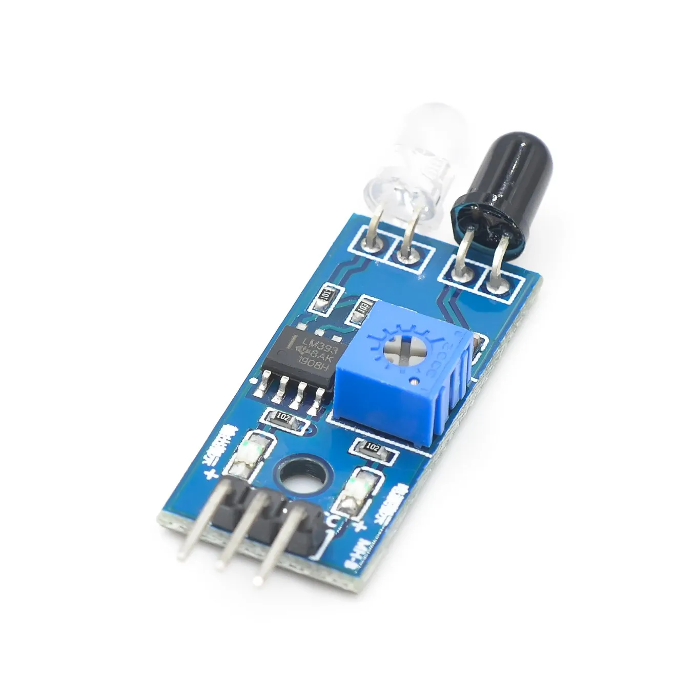 IR Infrared Obstacle Avoidance Sensor Module for Arduino Smart Car ...