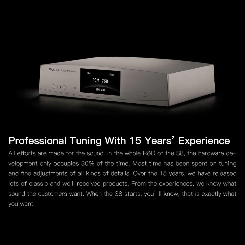 AUNE S8 USB DAC decoder