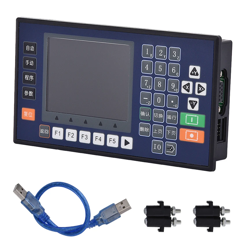 Cm40l-10 Single Axis Cnc Motion Controller 3.5-inch Lcd Display Stepper ...