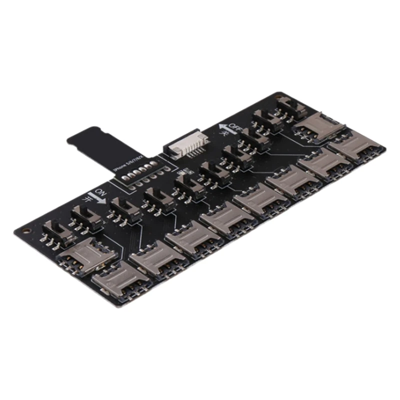 10-slot Sim Card Adapter Multi-sim Card Reader Mini Sim Nano With ...