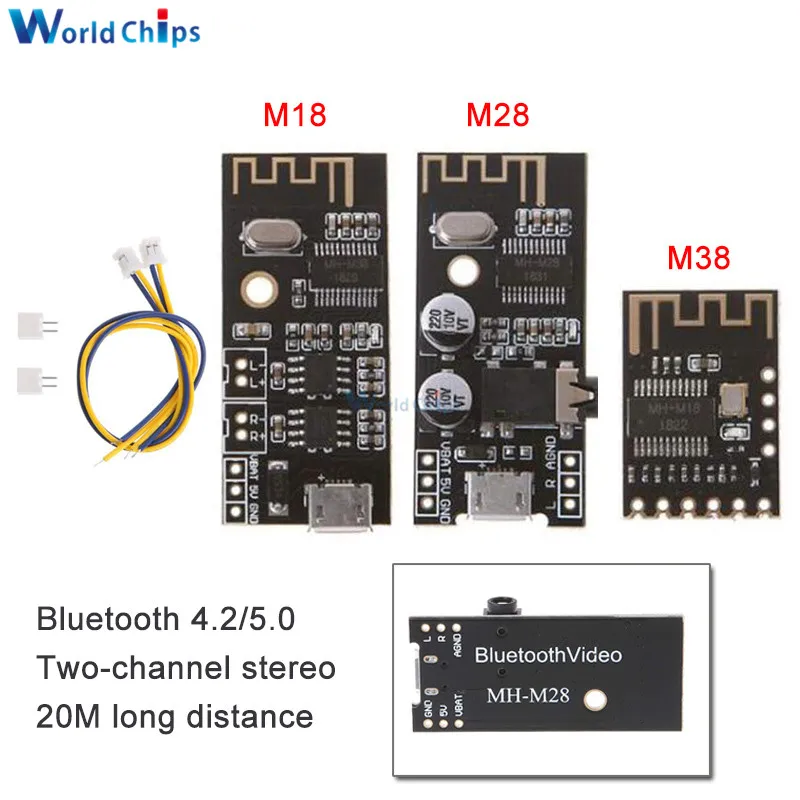 MH-MX8 Wireless Bluetooth MP3 Audio Receiver board Module BLT 4.2 mp3 ...