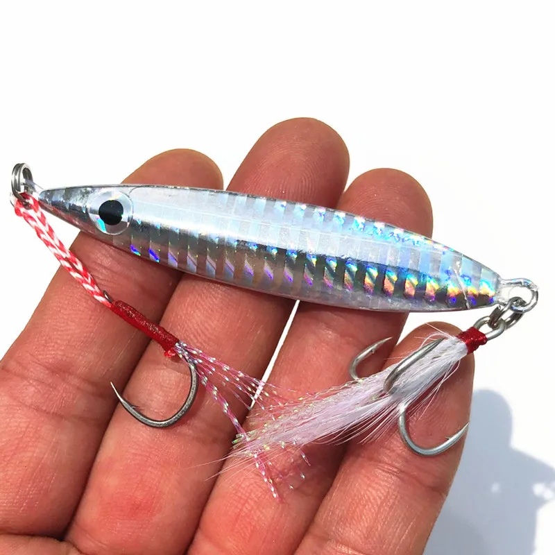 Mackerel Fish Bait Slow Shaking Jigbait Fishing Lure 20g 30g 40g 60g ...