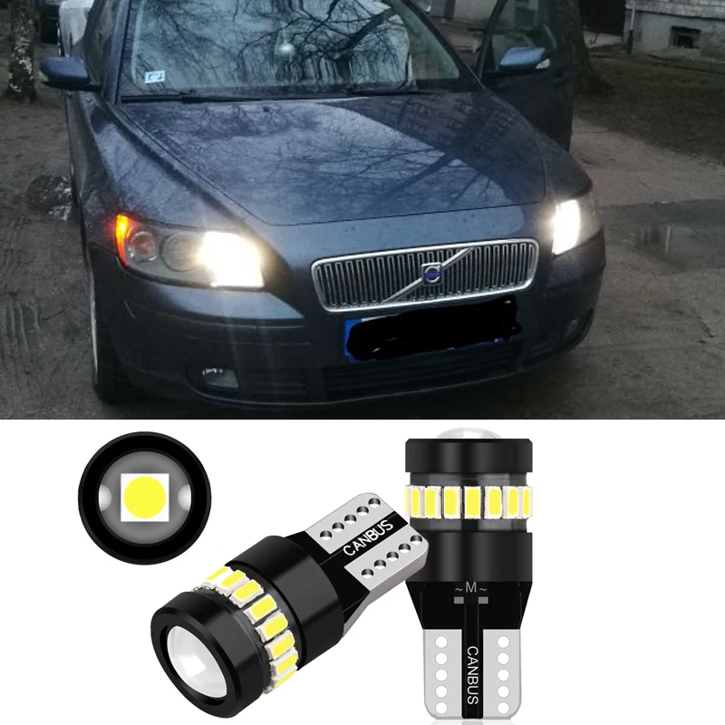 2x CANBUS T10 W5W LED luces interiores de coche para Volvo XC90 S60 V70 ...