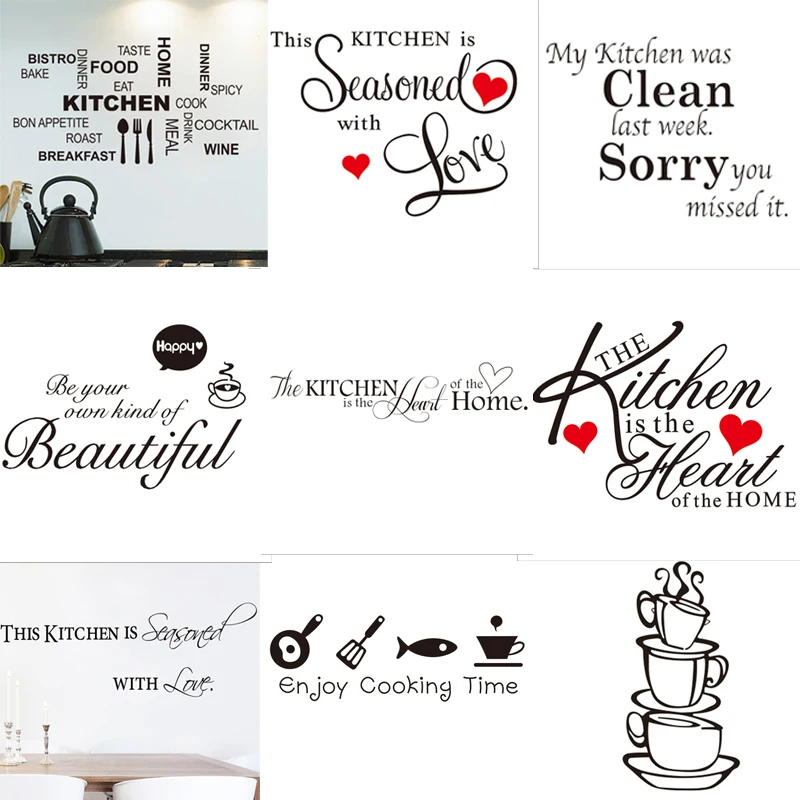 home-coffee-Shop-wall-sticker-two-coffee-Vinyl-Wall-Decals-Wall ...