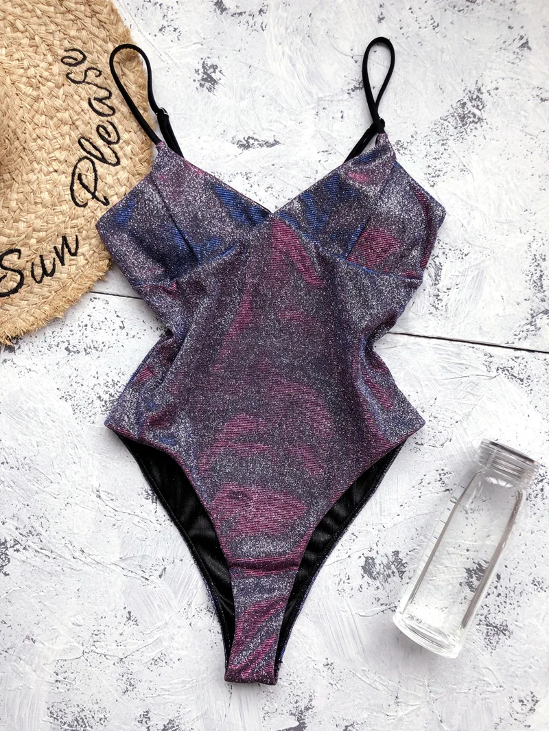 Sun-imperial - women sequin color one piece swimsuit – Sun-Imperial