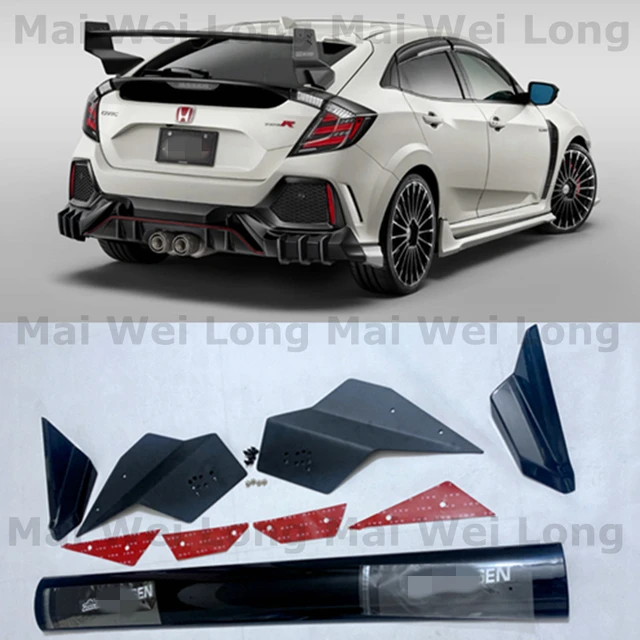 Black Honda Civic Modified