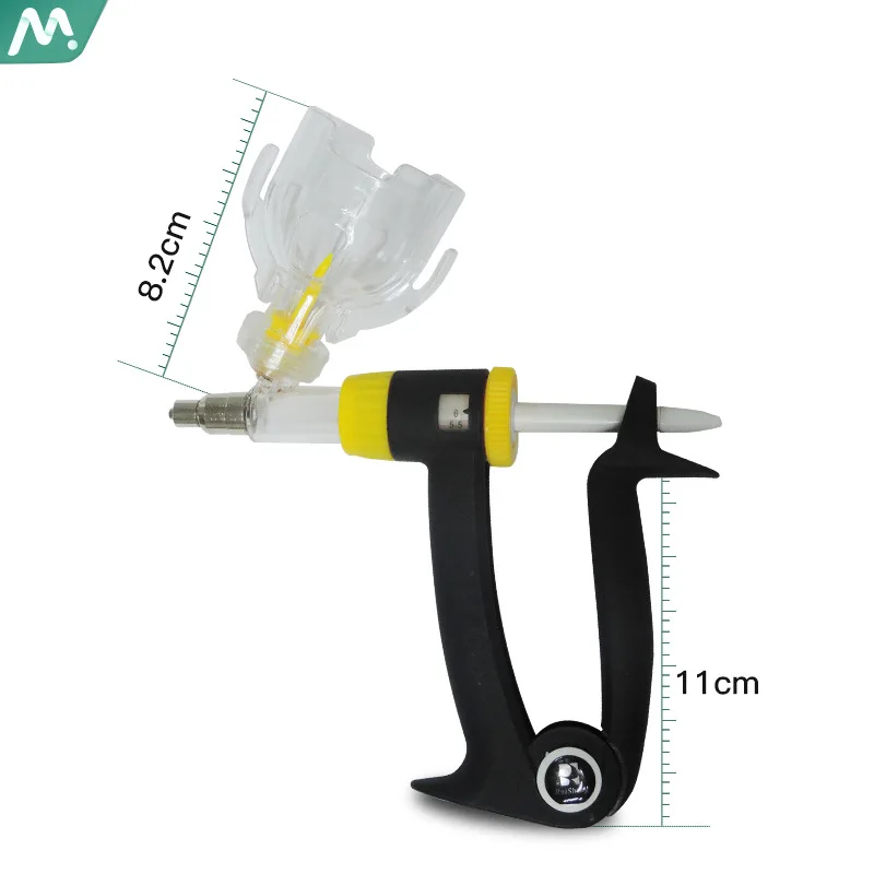Animal-vaccine-continuous-syringe-vaccine-device-adjustable-bottle ...