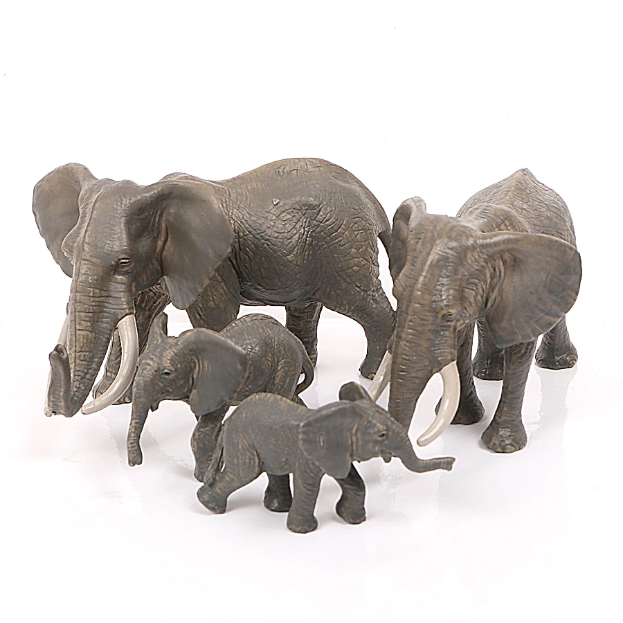 Plastic Elephant Figurines Plastic Elephant Figurines