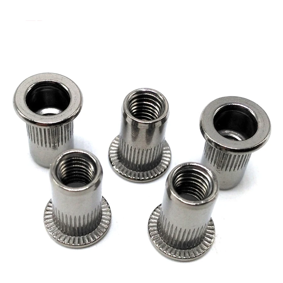 M3 M4 M5 M6 M8 M10 M12 Rivet Nuts , 304 Stainless Steel Rivet Nut ...