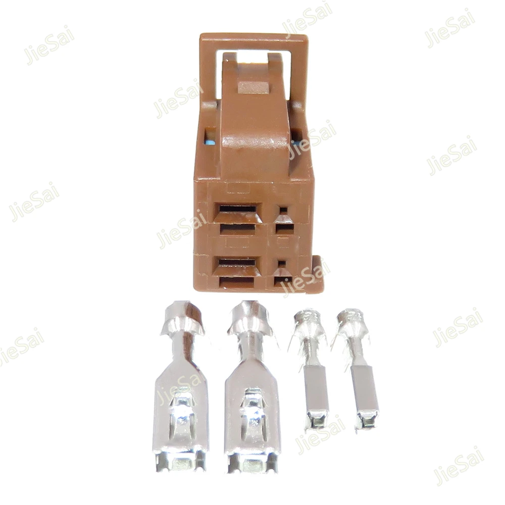 4 Pin 0.6 2.8 Series 6098 2830 Auto Female Interface Plug Car Seat Lift Motor Unsealed Connector ...