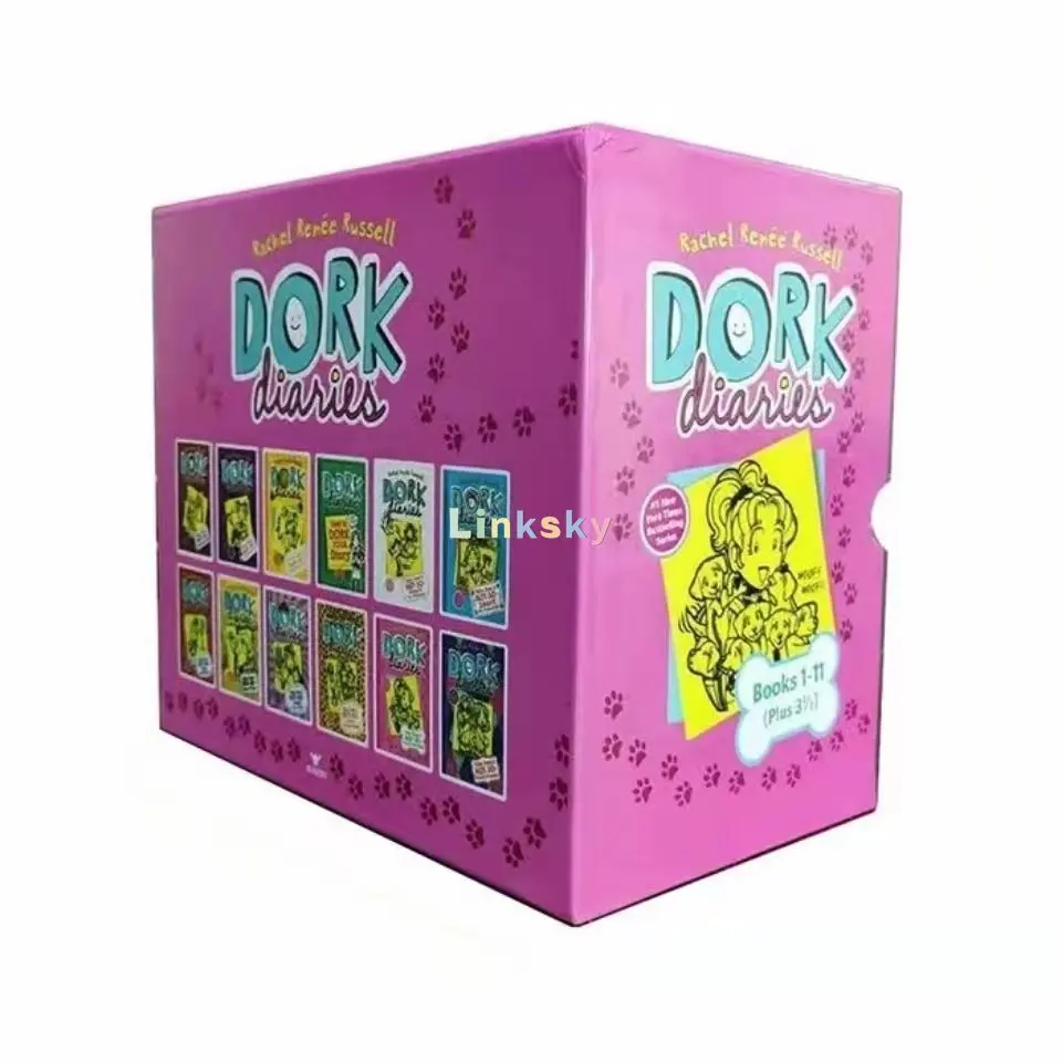 Dork-Diaries-By-Rachel-Renee-Russell-15-Books-Collection-Set-English ...