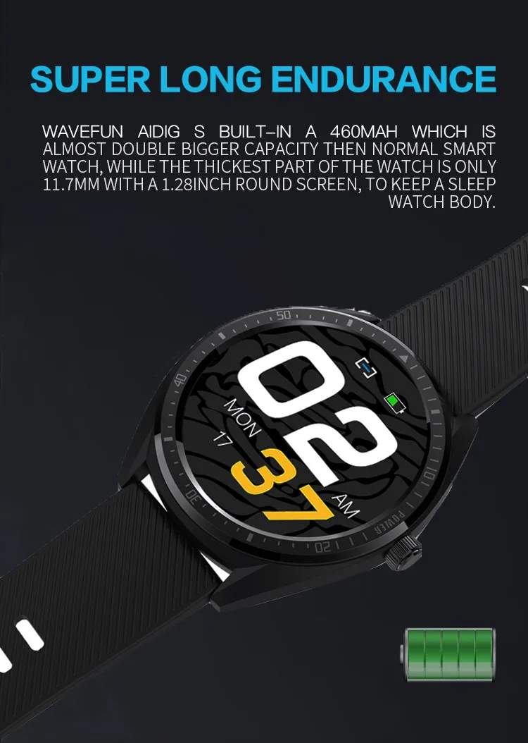 Wavefun Aidig S smart Watch IP68 Price in Bangladesh | ShopZ