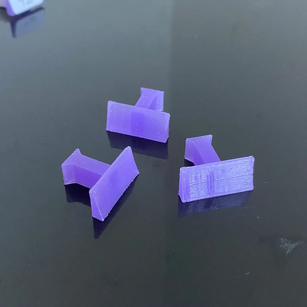 Tray Stopper With Space For Label Sticker, Purple Tray Stopper For ...
