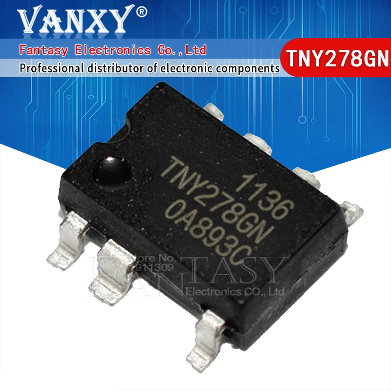10pcs TNY278GN SOP TNY278G SOP7 TNY278 SOP 7 278GN|Integrated Circuits ...