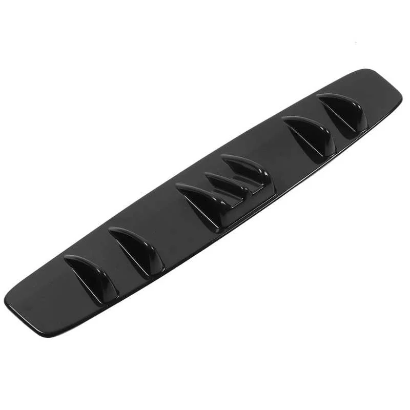 Shark Fin Spoiler, 10Pcs Universal Black Car Roof Diffuser Kit Vortex ...
