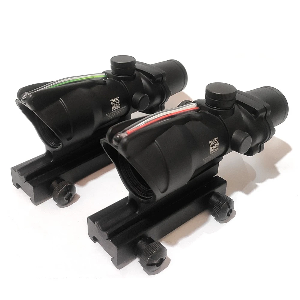 Acog 4x32 Red Fiber Optic Scope | Rifle Scope Optical Acog 4x32 ...