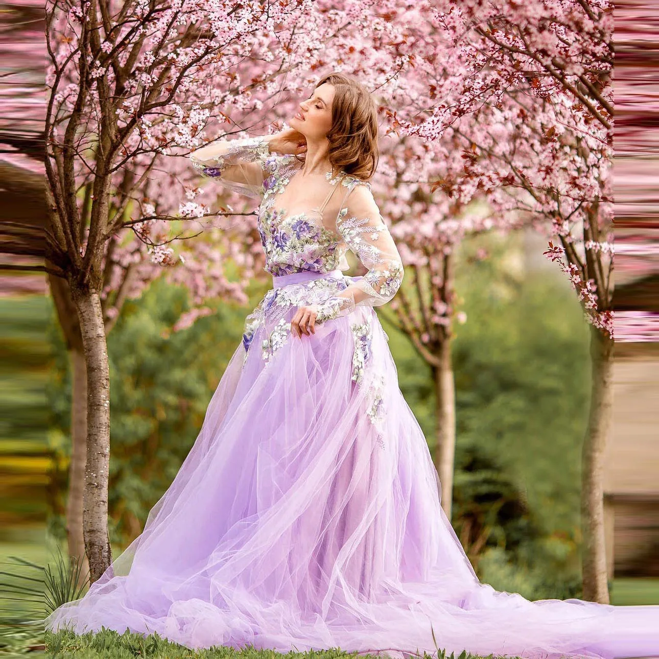 Purple Pastel Dresses