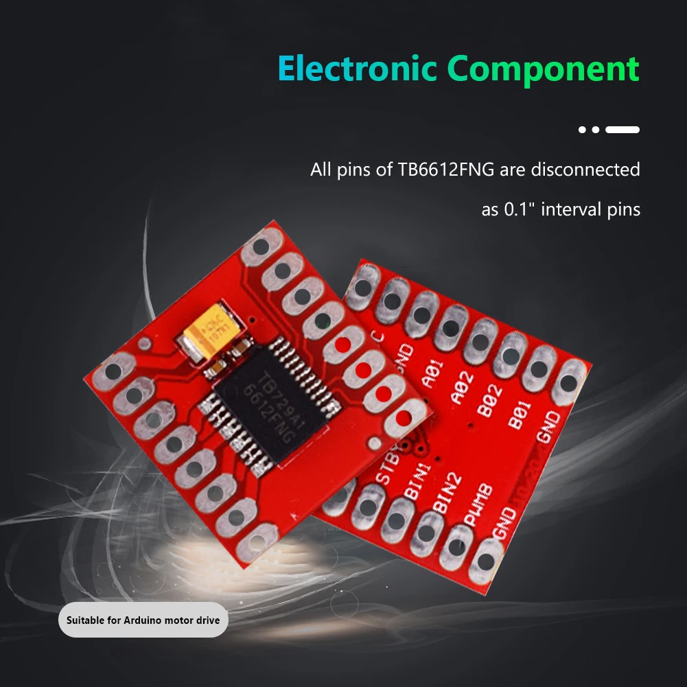 HW 166 VCC 2,7 5,5 V controlador de Motor Dual Shield de Motor Control ...