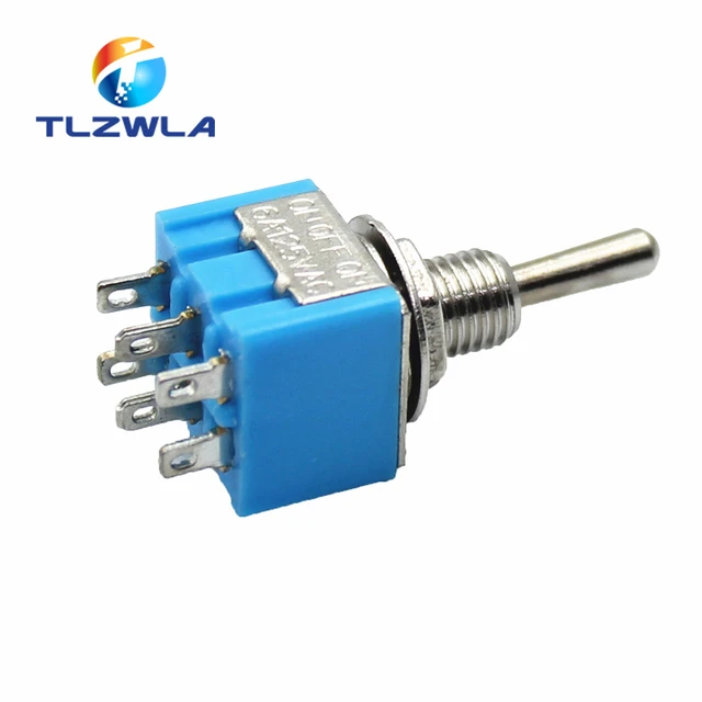 Cableado Del Interruptor De Palanca De 6 Pines