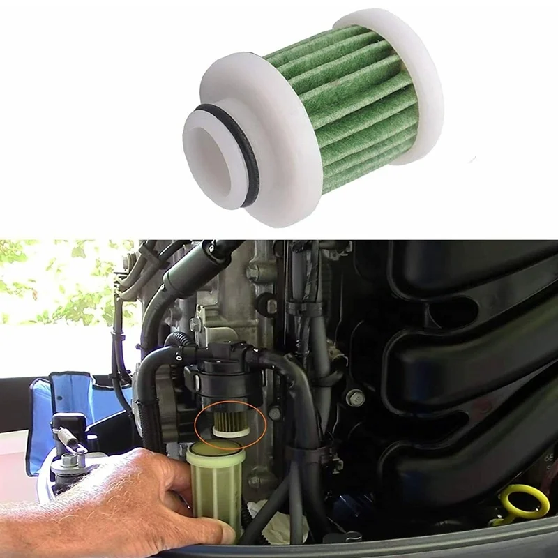 3 x Primary Fuel Filter 6D8-WS24A-00-00 for Yamaha Sierra 18-79799 F50 ...