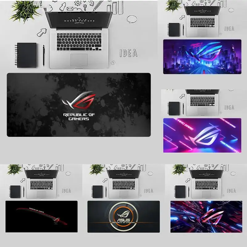 Asus rog Laptop Gaming Mouse pad PC Computer mat Desk Table Game Office ...