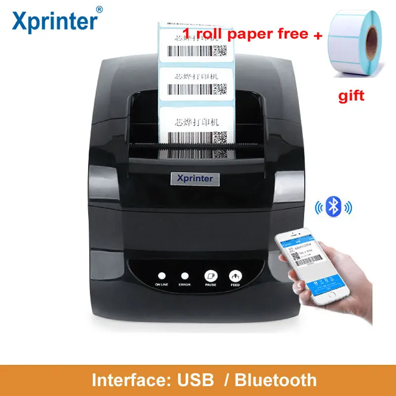 Xprinter-Thermal-Printer-2Inch-3Inch-Barcode-Sticker-Printer-Label ...