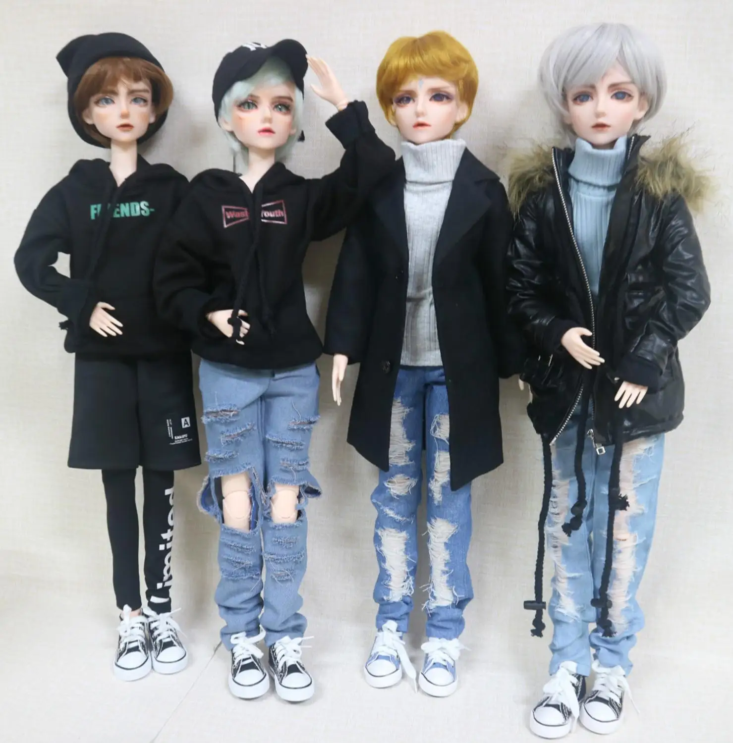 BJD dolls Customized male BJD dolls DIY Plastic doll 24 joints ball ...