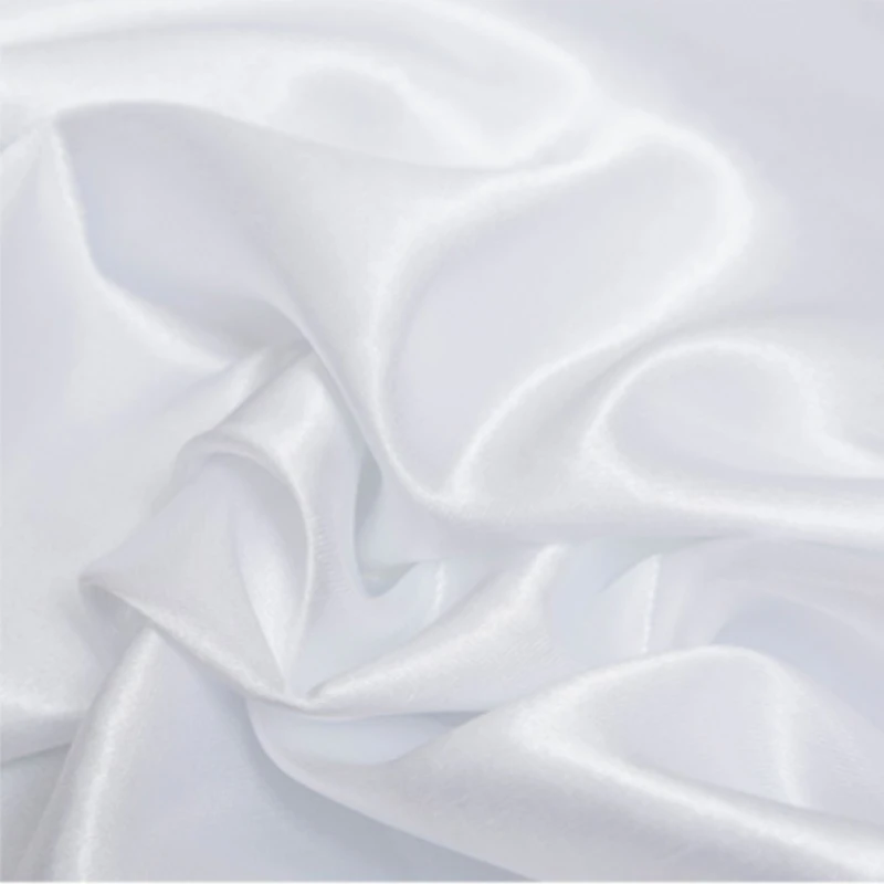 White Satin Fabric