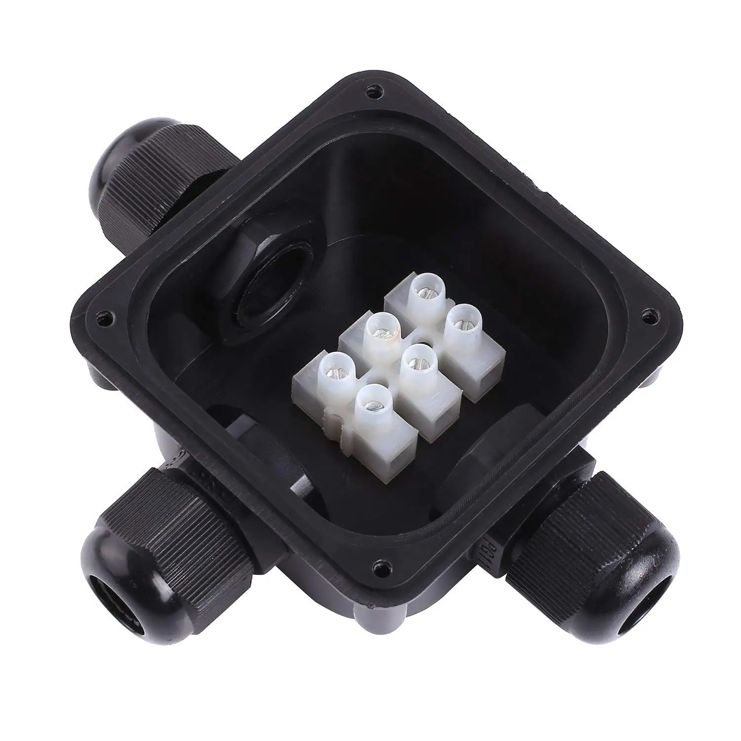 3-Way Junction Box, IP 68 Waterproof Connectors for Outdoor Lighting ...