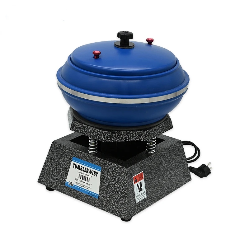 12 Inch Vibrating Polishing Machine to Clean Surface Stains Tumbling ...
