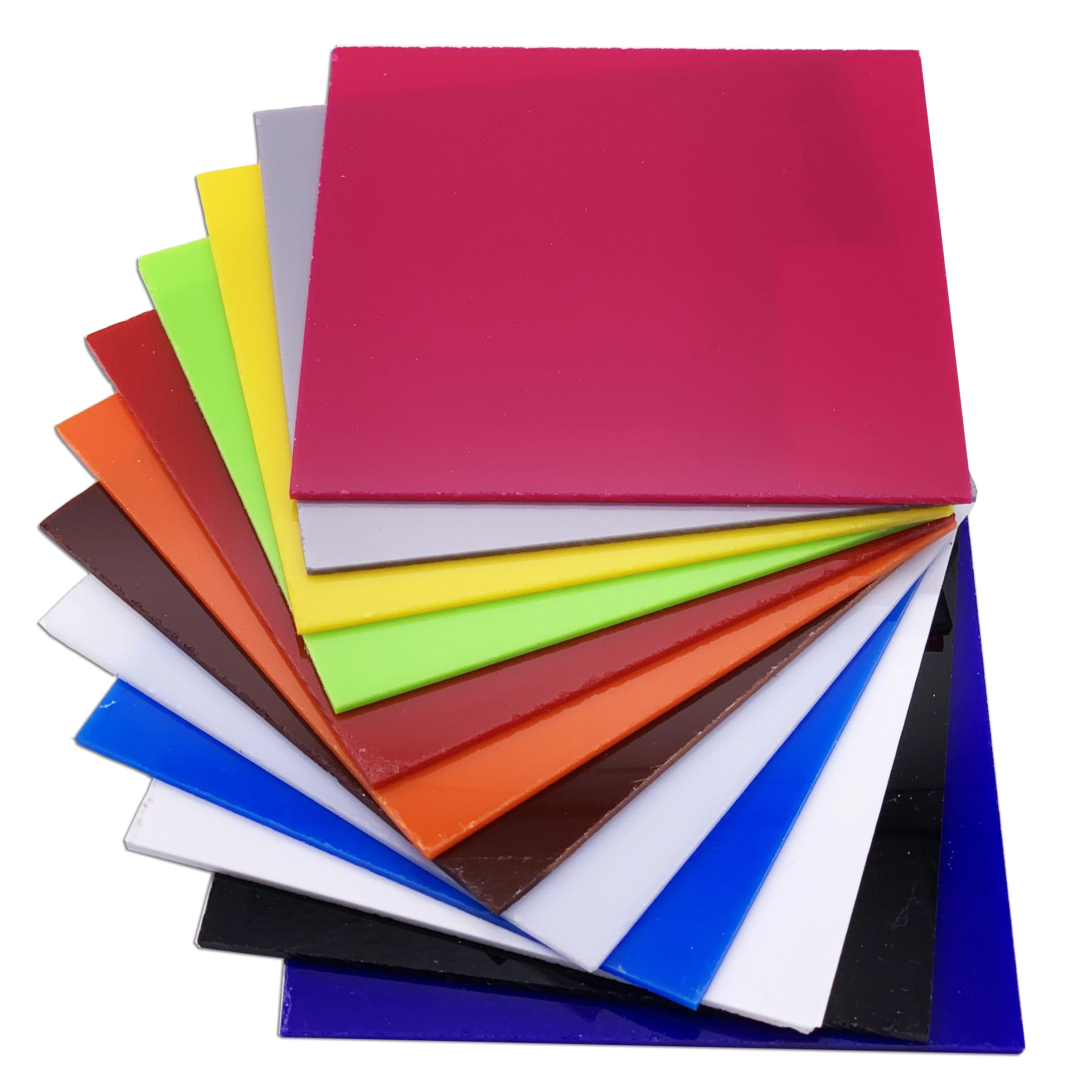 Full Sets Of Acrylic Opaque Solid 2 0 Sheets For Jewelries Crafts Art 