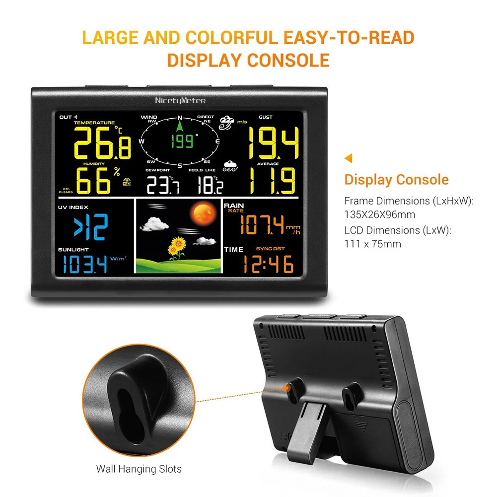 Internet weather display - dataovasg