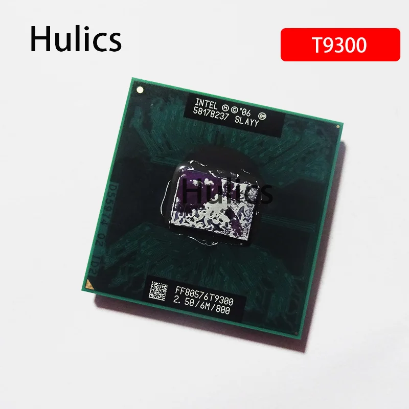 Hulics 오리지널 인텔 코어 2 듀오 T9300 2.5 GHz 6M 800MHz 프로세서, 소켓 P SLAYY SLAQG ...