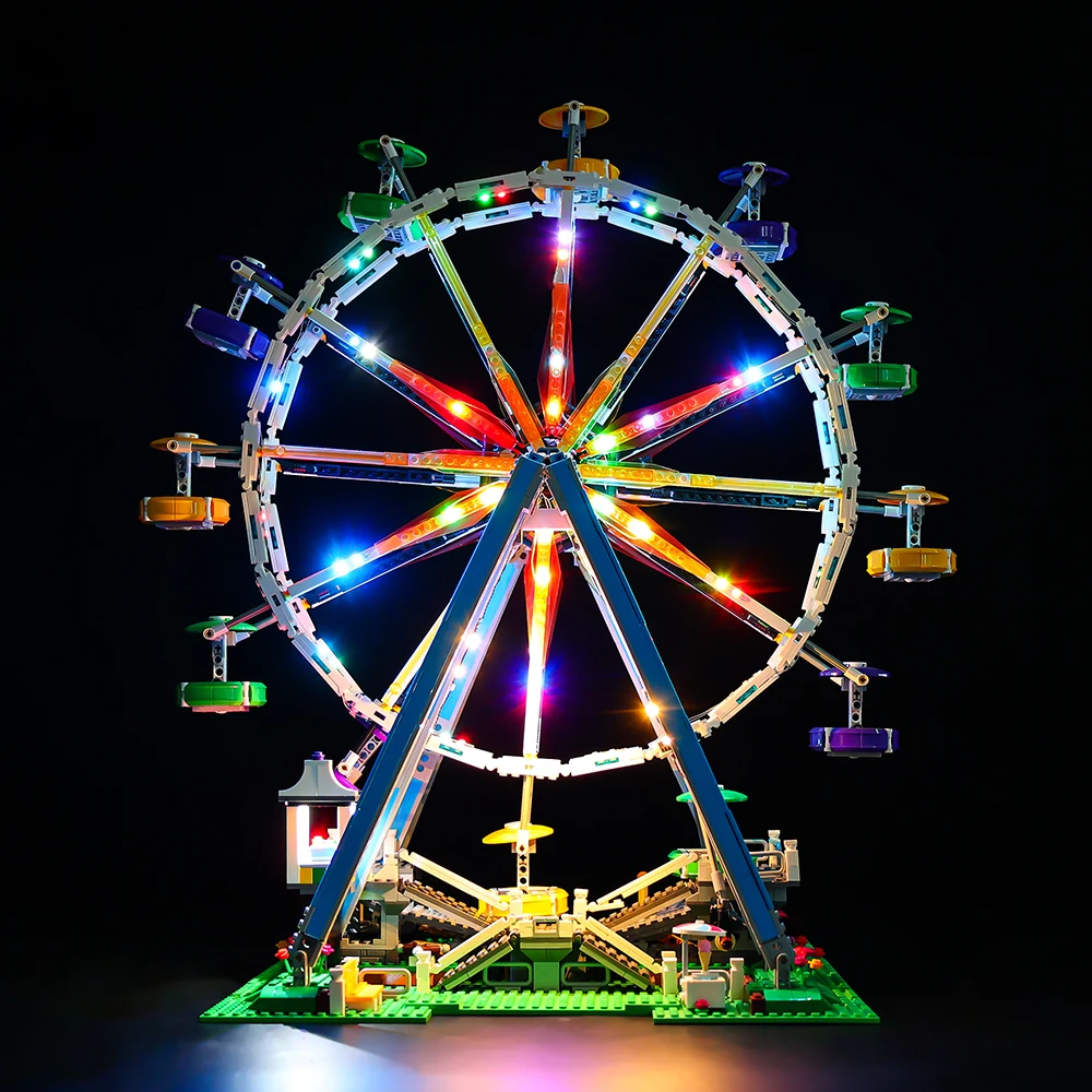 Led Light Set For 10247 City Street Ferris Wheel Compatible With 15012 ...