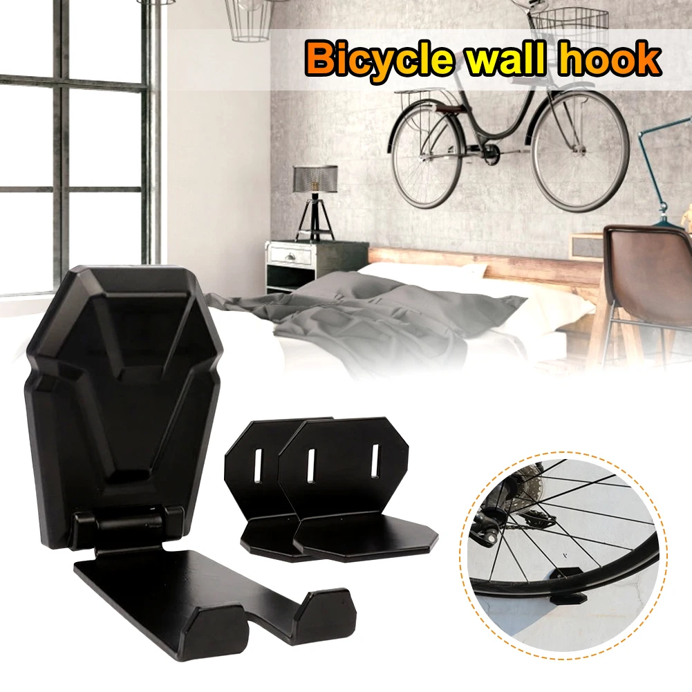 자전거 벽 마운트 후크 홀더 행거 페달 후크 타이어로드 베어링 20kg Mtb 도로 사이클링 차고 아파트 자전거 액세서리자전거