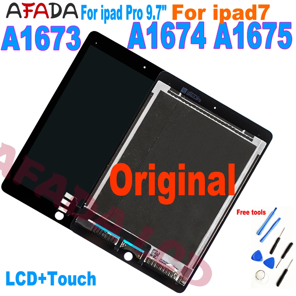 아이패드 프로 A1673 A1674 A1675 Lcd 아이패드 7 Lcd 디스플레이 터치 스크린 디지타이저 어셈블리 스크린 교체