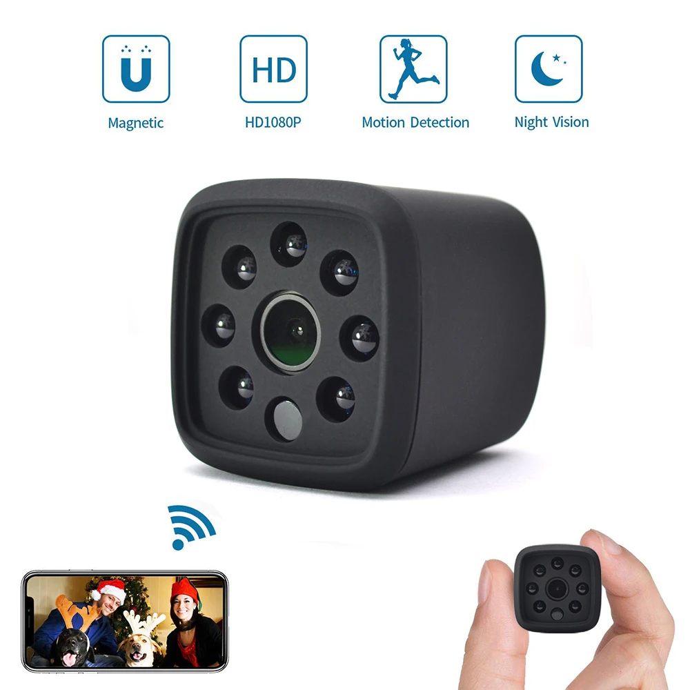 Mini Camera Wifi 1080p Full Hd Ip Camera Wireless Smallest Cam With Motion Sensor Camcorder