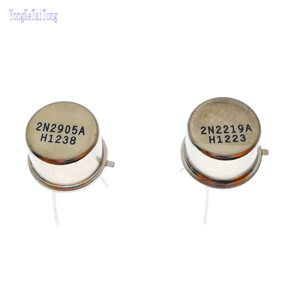 10PCS 2N2905A 2N2905 2905 2N2219A 2N2219 바이폴라 소형 신호 PNP 트랜지스터 TO39|다이오드 ...