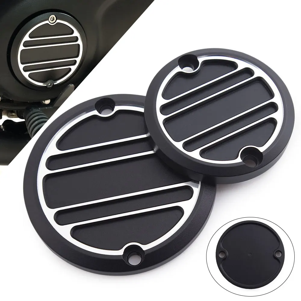 Motorcycle Parts Left Right Clutch Badge Acg Inspection Cover For ...