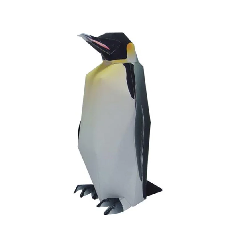 Emperor Penguin Folding Mini Cute 3d Paper Model Papercraft Marine ...
